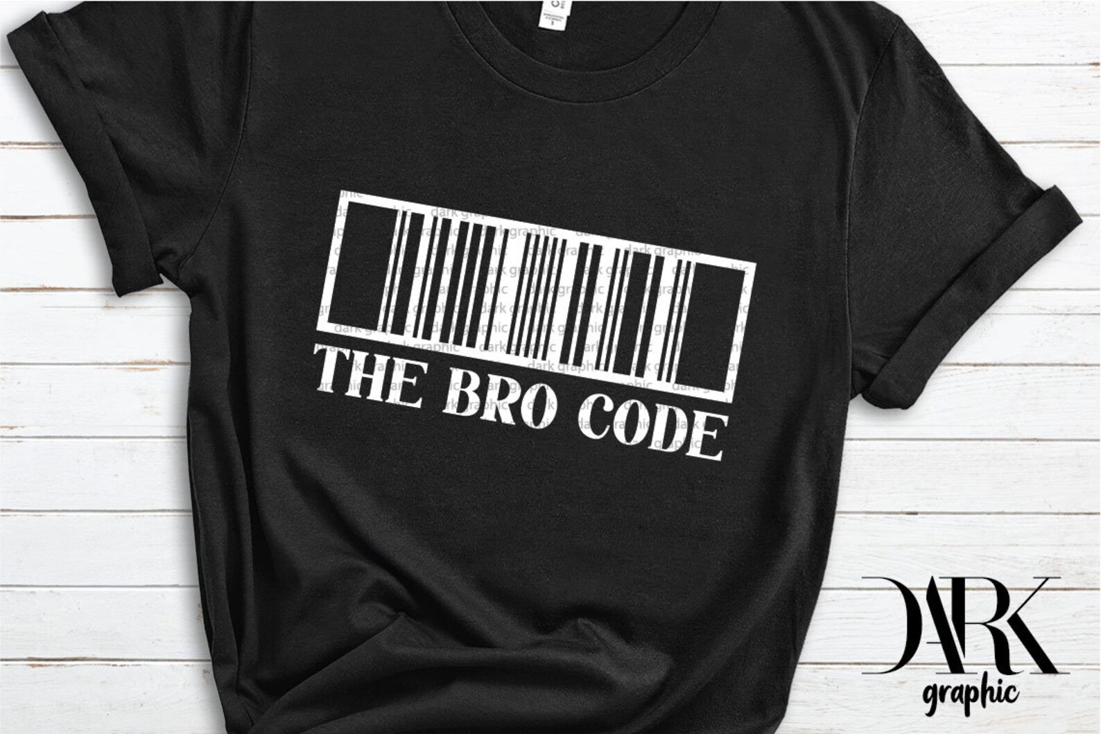 The Bro Code SVG Commercial License Dark Graphic SVG | Etsy