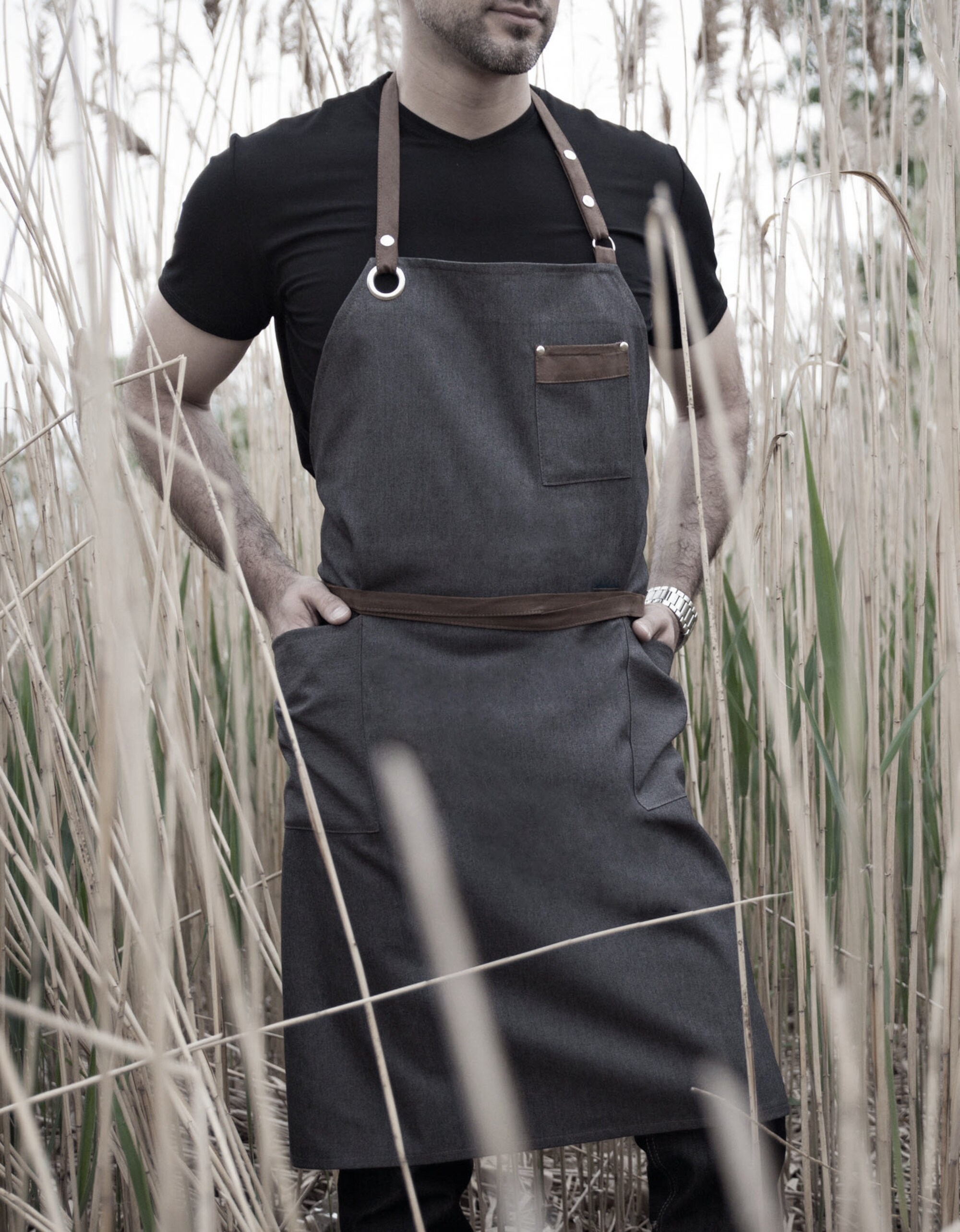 No Limit Design Top Trend Heavy Duty Work Apron Adjustable | Etsy