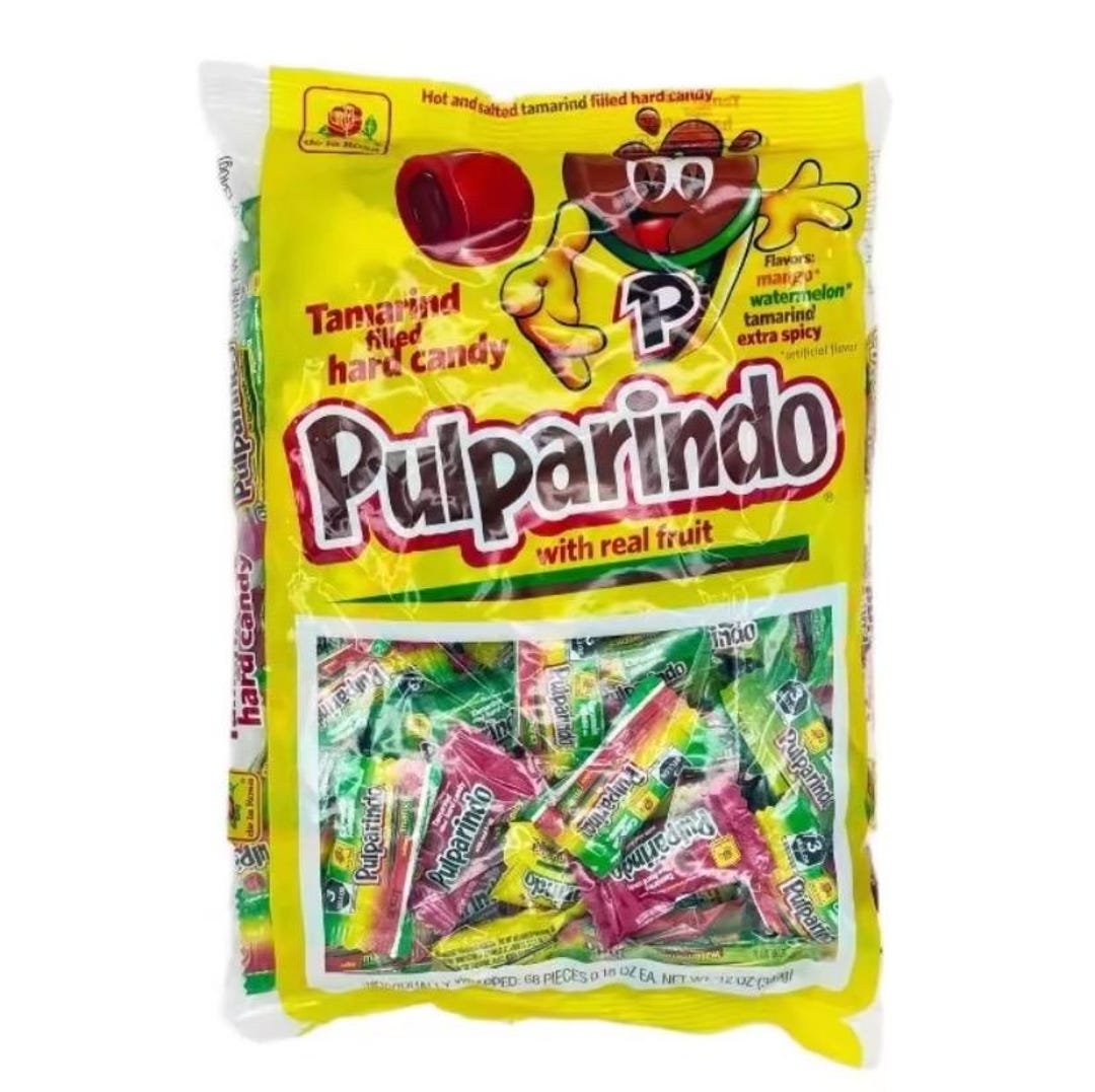 Pulparindo Tamarindo Filled Hard Candy Mango, Watermelon, Tamarind ...