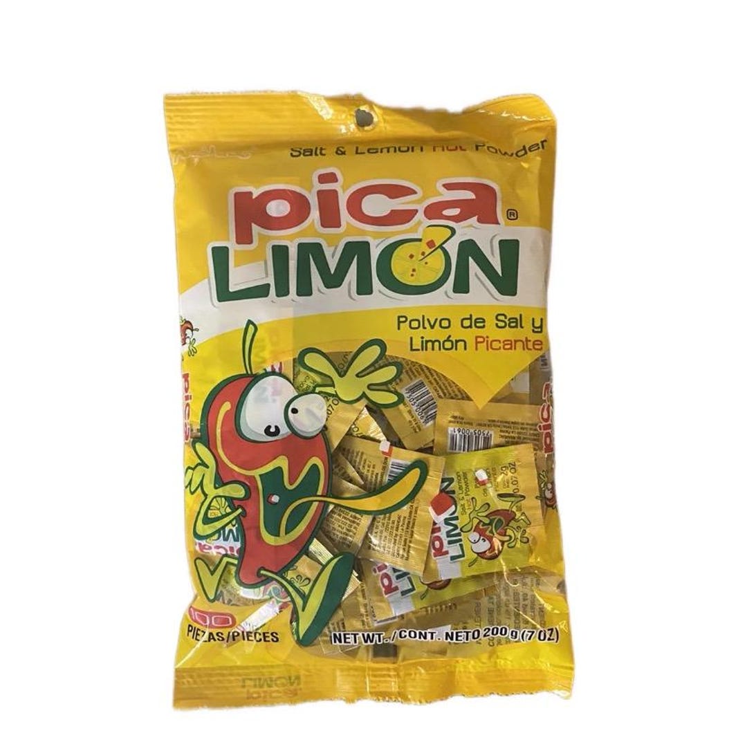 Pica Limon 7 Salt and Lemon Powder Packs - 100 Pieces - Etsy