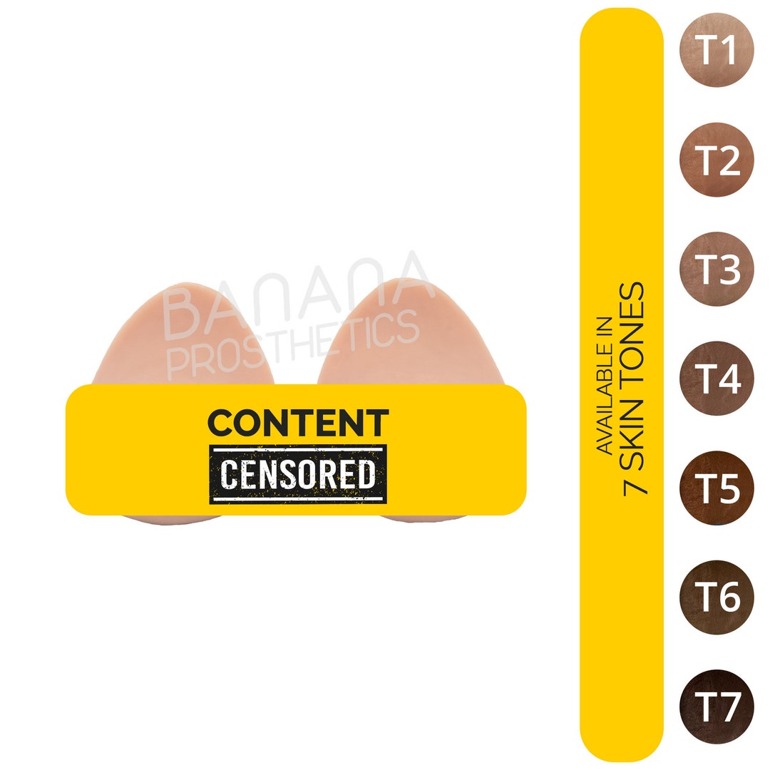 FM1 Transgender MTF Breast Forms Banana Prosthetics - Etsy