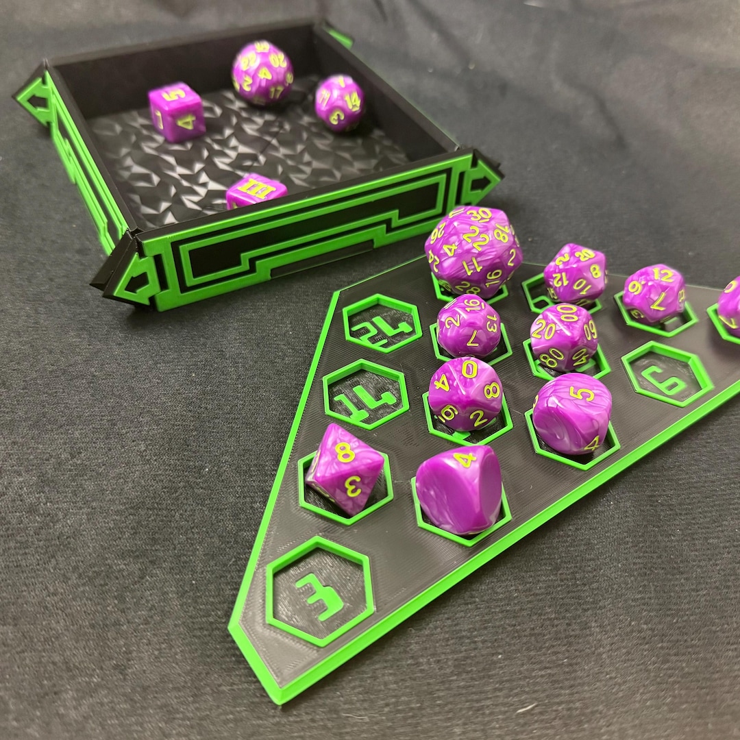 DCC/MCC Dice Caddy and Tray - Sci Fi - Foldable! - Etsy