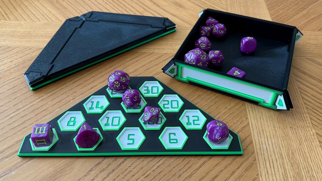 DCC/MCC Dice Caddy and Tray - Foldable! - Etsy