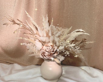 Neutral Floral Arrangement - Etsy