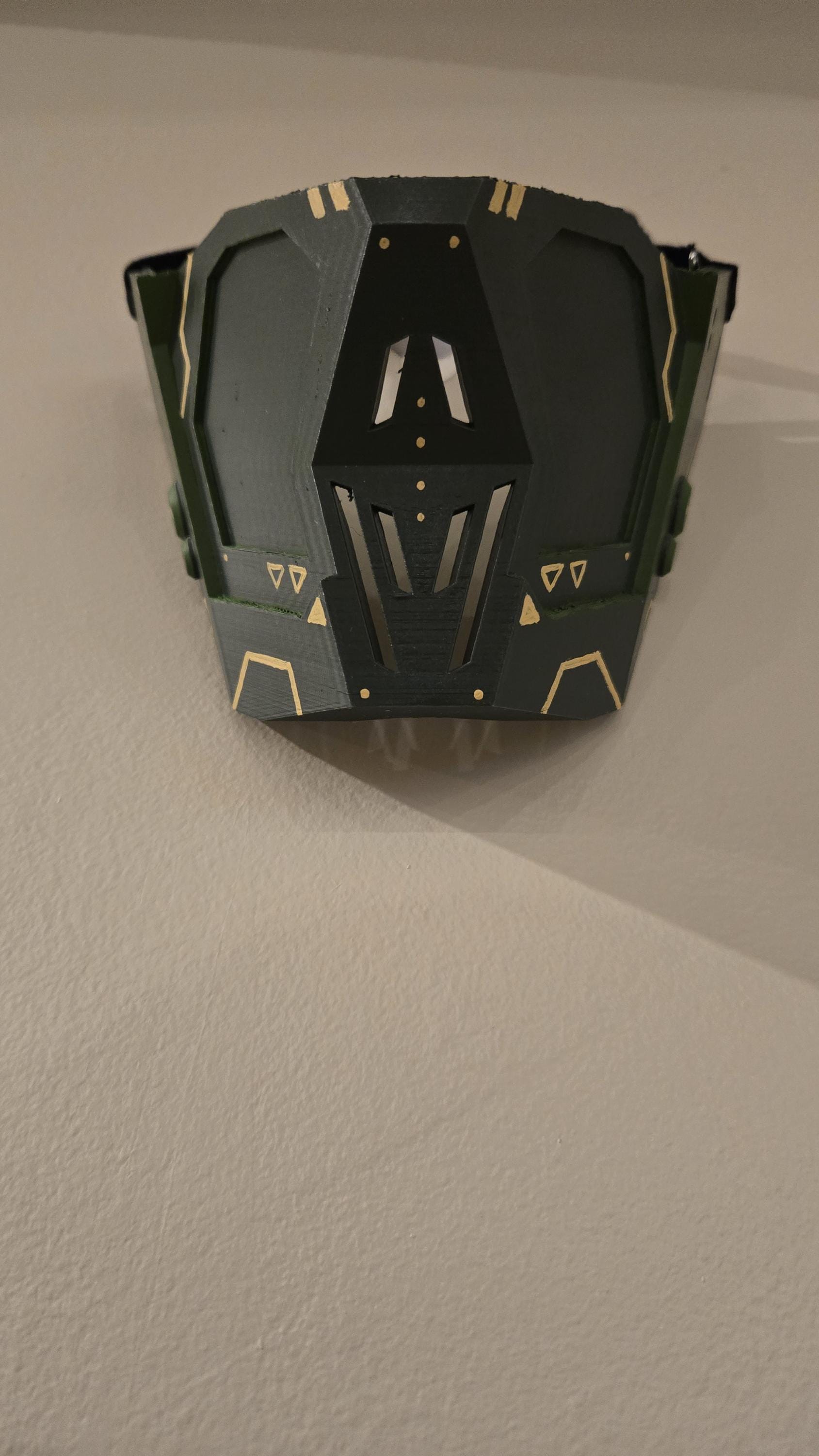 Cyber X Mech Half Mask - STL FILE - Etsy