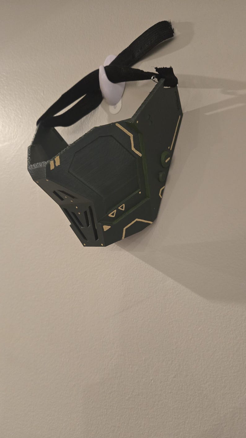 Cyber X Mech Half Mask - STL FILE - Etsy