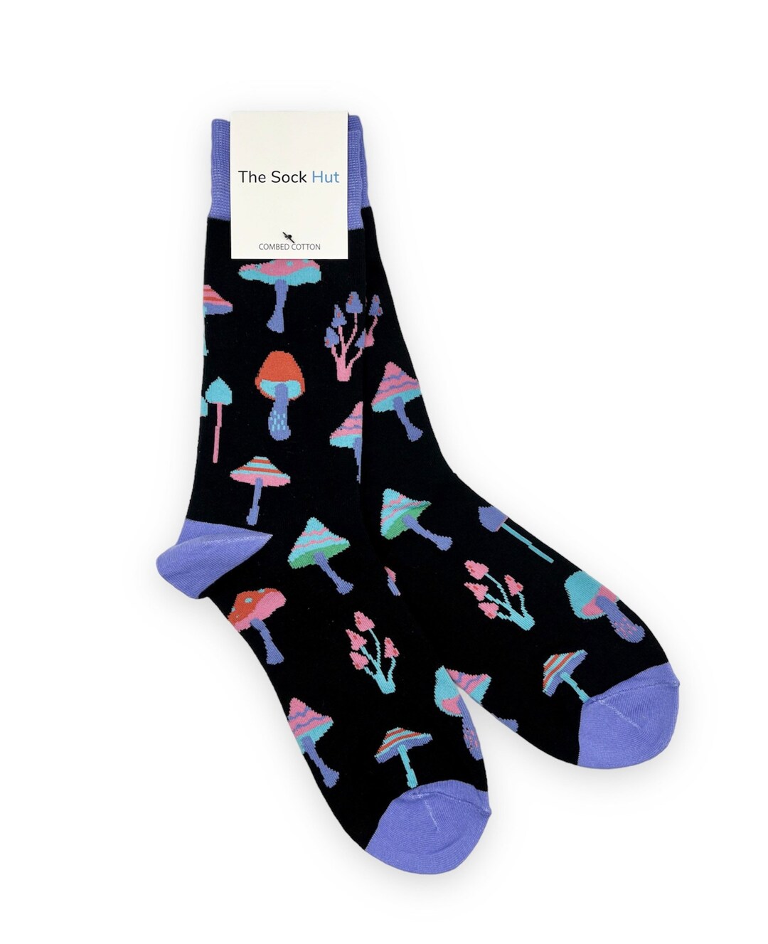 Psychedelic Mushroom Socks, Magic Mushroom, Trippy Clothing, - Etsy