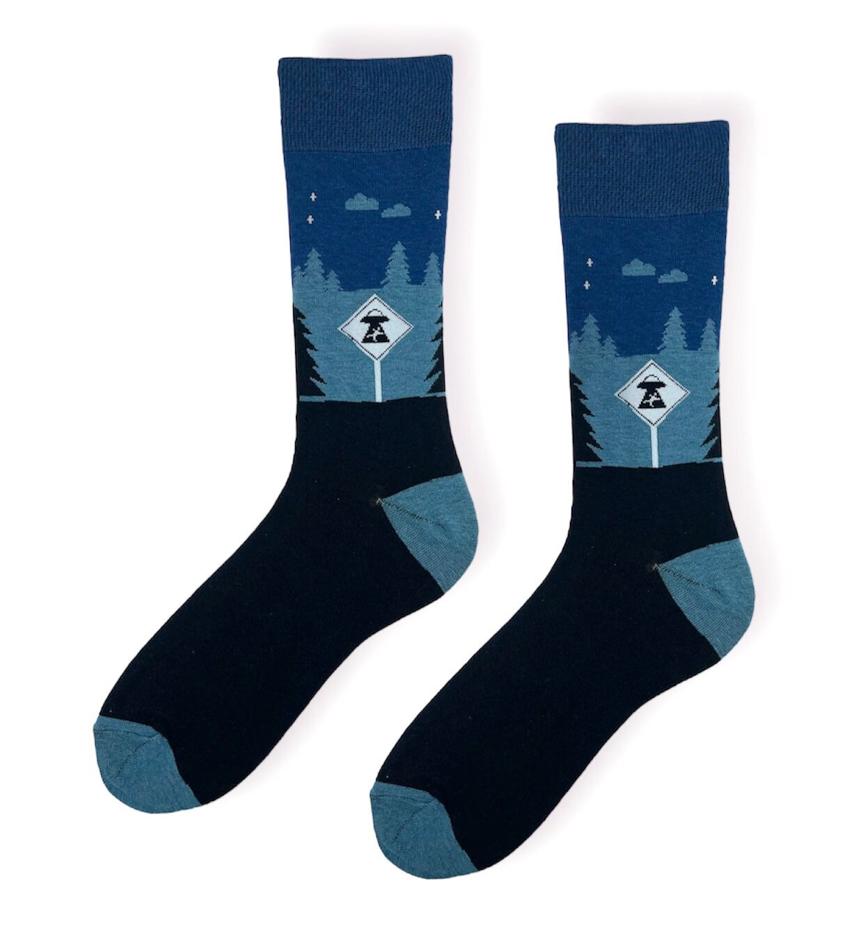 UFO Alien Socks Happy Alien Socks Mens Socks Womans - Etsy UK