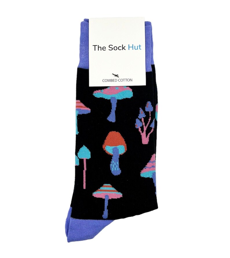 Psychedelic Mushroom Socks, Magic Mushroom, Trippy Clothing, - Etsy UK