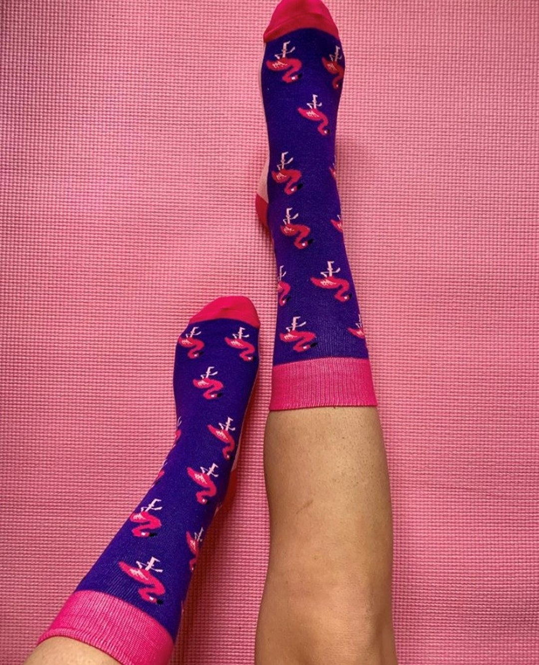 Flamingo Socks Flamingo Socks Mens Socks Womans Socks Colourful Socks ...