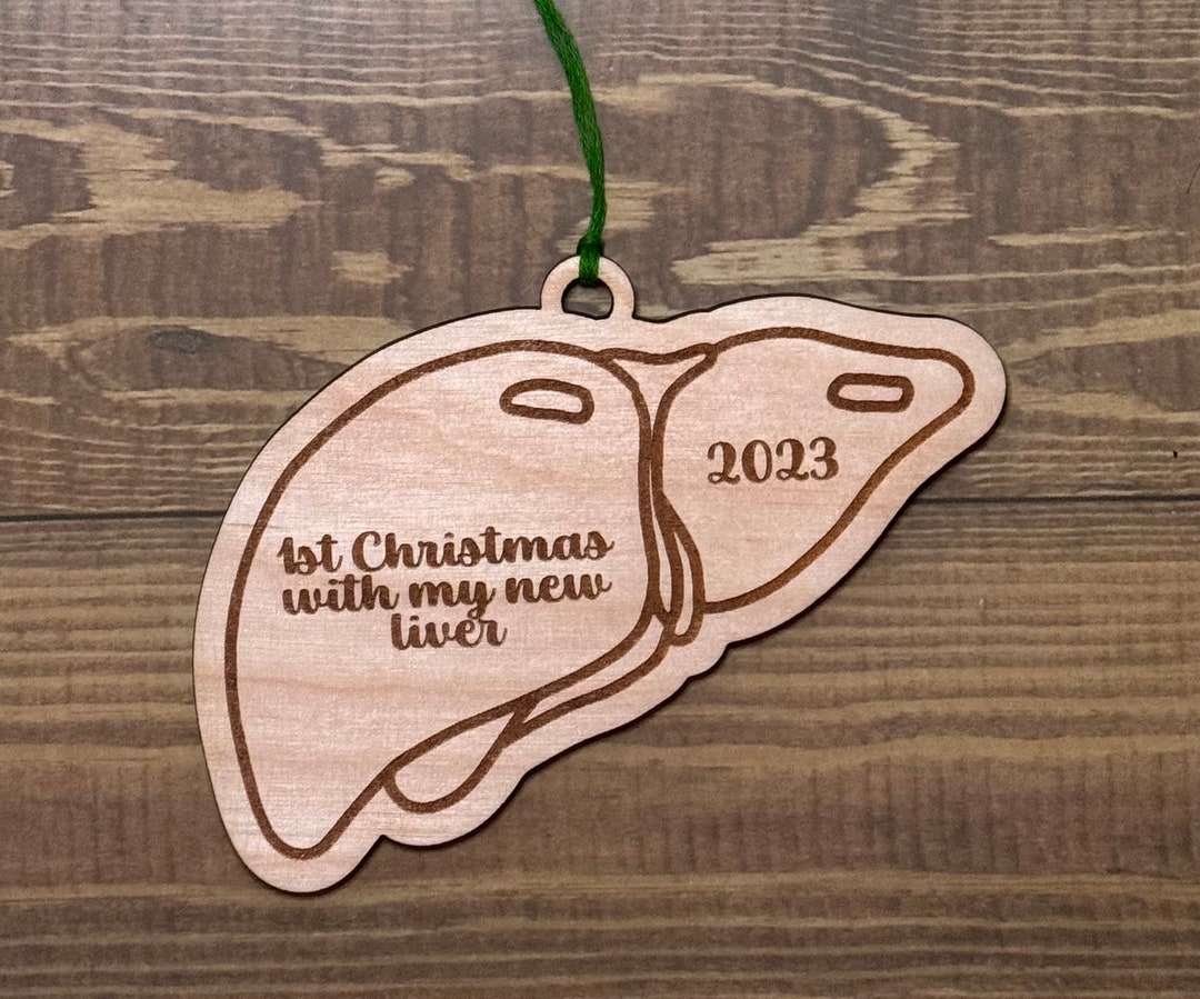 Liver Transplant Ornament, Liver Ornament, Transplant Ornament ...
