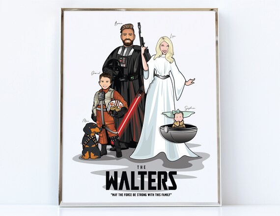 Star Wars Family Portrait