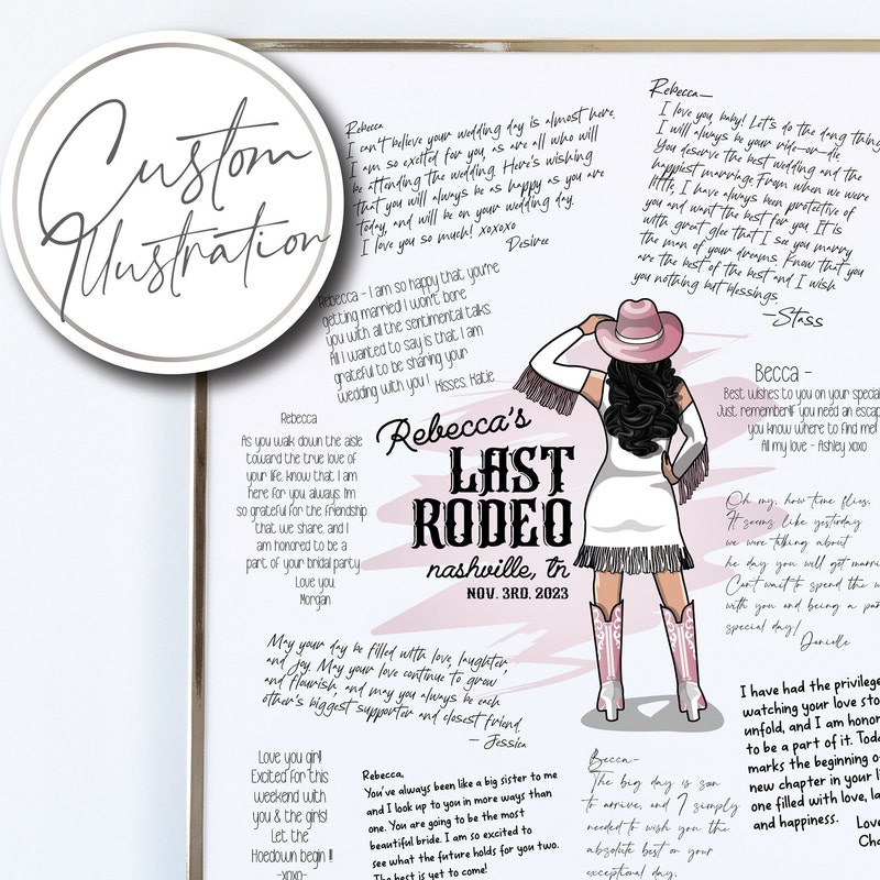 Last Rodeo Bachelorette - Etsy