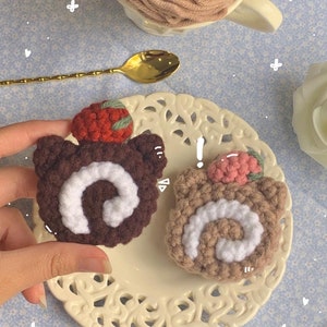 Crochet Cat Cake Rolls - Etsy