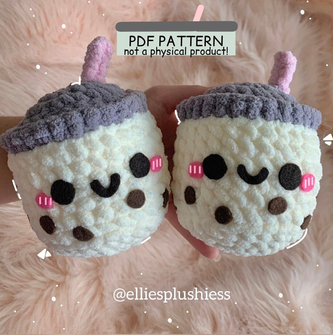 Crochet Boba PDF PATTERN - Etsy