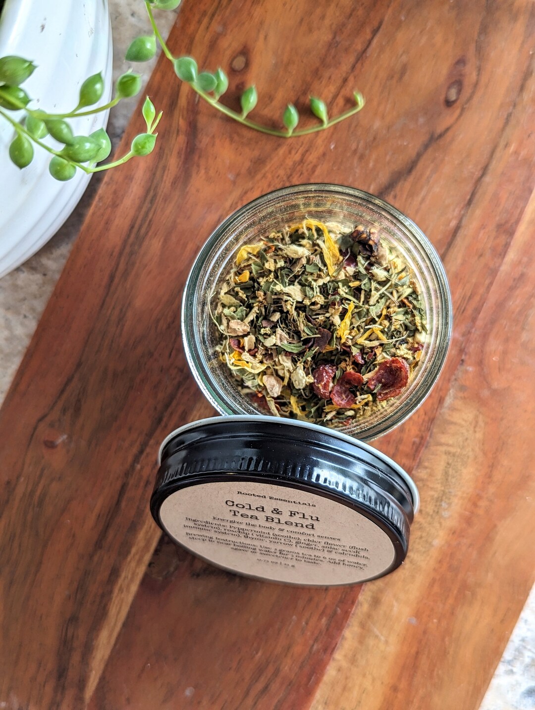 Comforting Tea Blend | Herbal Tea Blends | Loose Leaf Tea| Glass Tea ...
