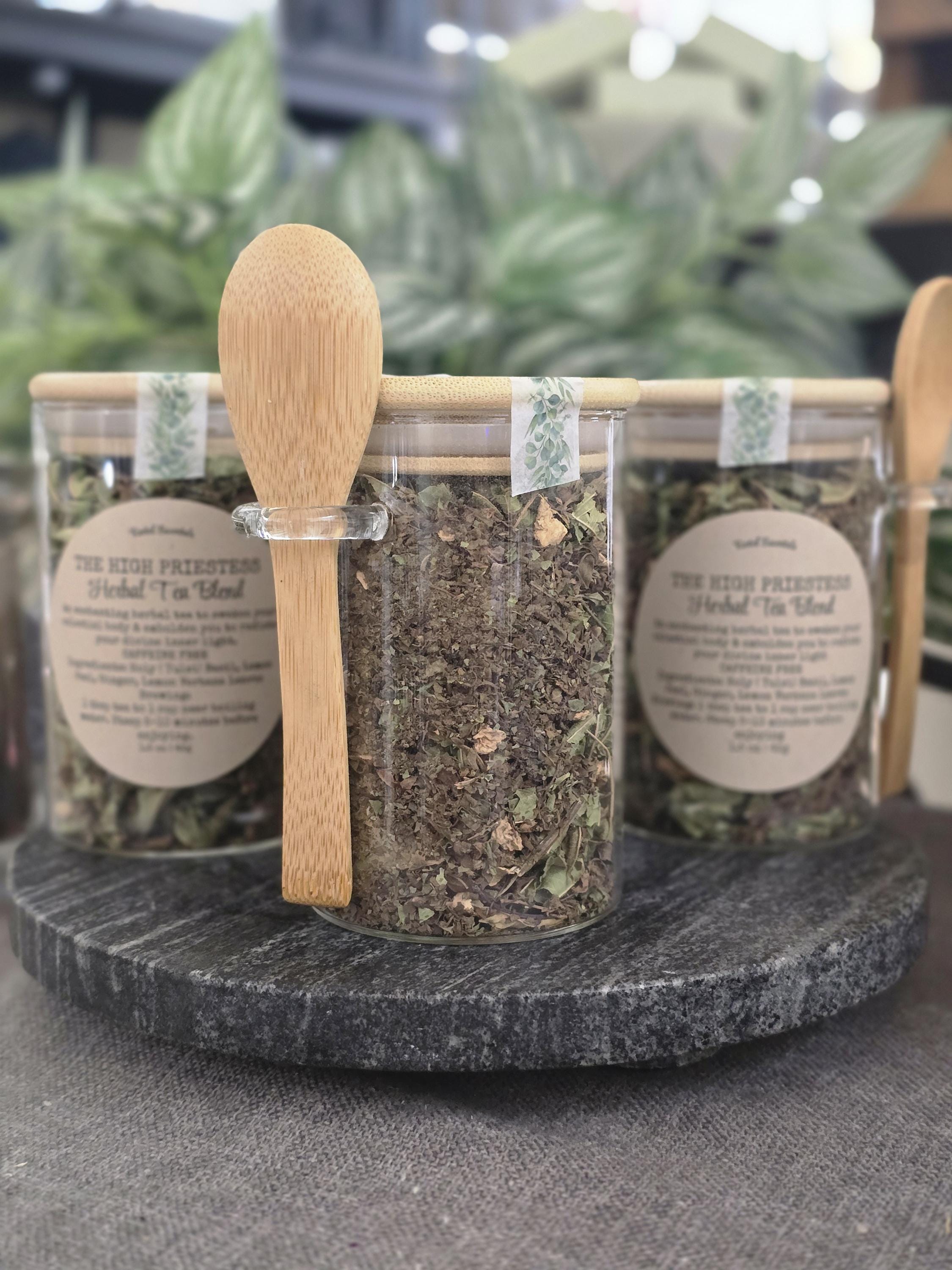 The High Priestess| Holy Basil Tisane| Caffeine Free Tea Blend | Herbal ...