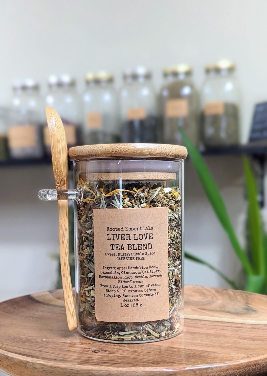 Liver Love| Herbal Loose Leaf Tea Blend | Dandelion Tea - Etsy