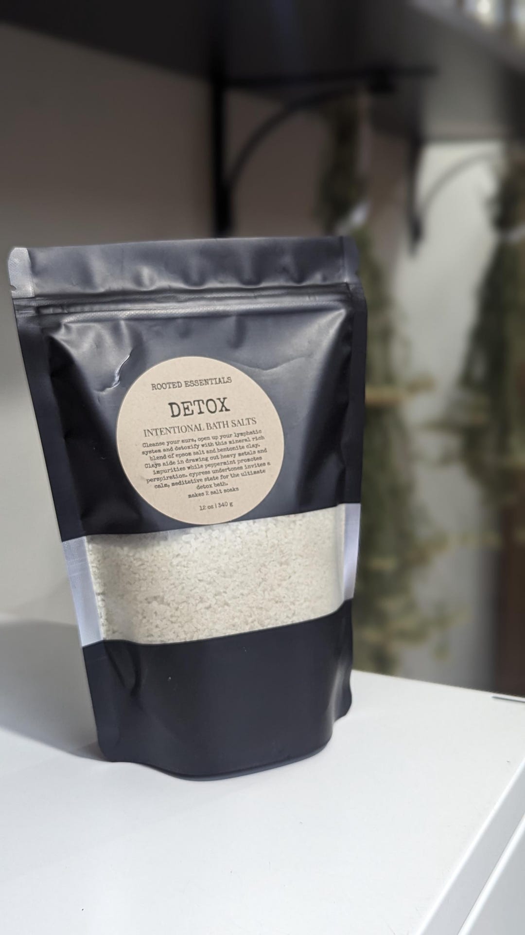 Intentional Bath Salts| Detox Bath Salts| Self Care | Therapeutic Epsom ...