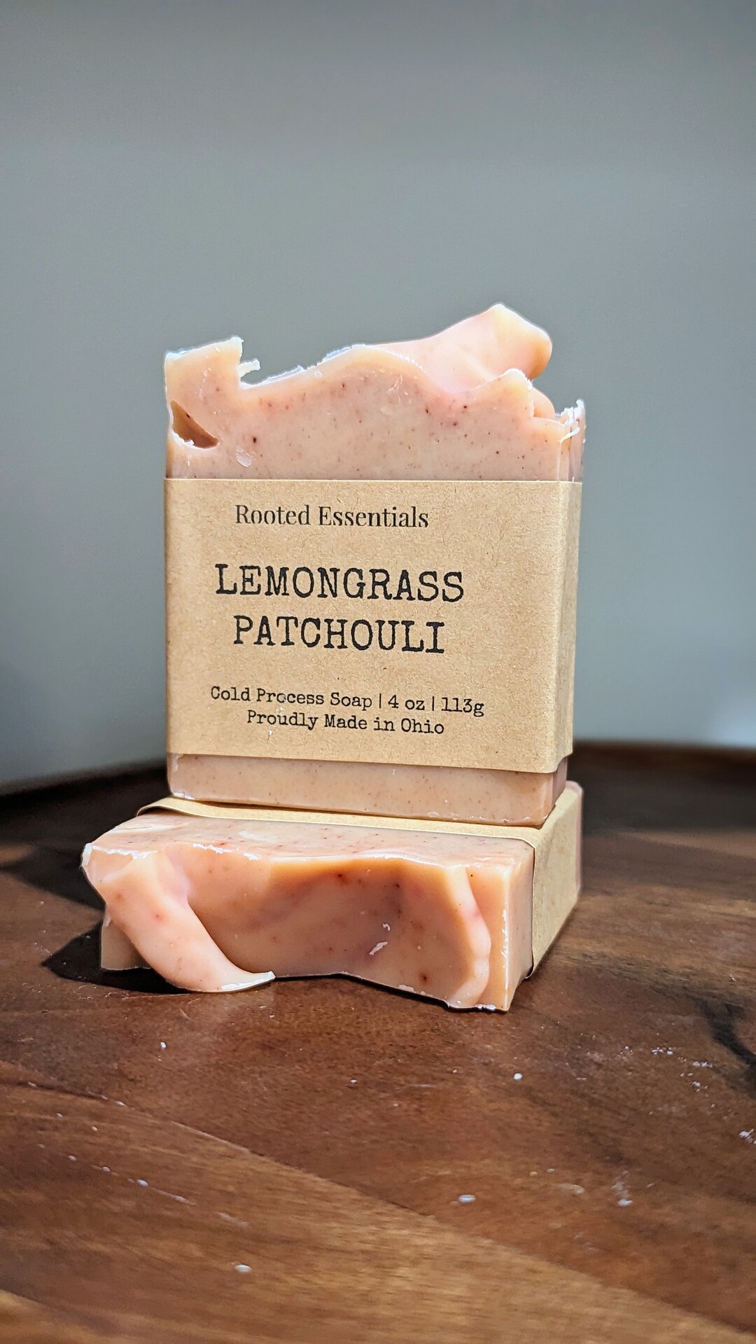 Lemongrass Patchouli Soap Cold Process Soap Bar Palm Free Eco Friendly Handmade Non Toxic - Etsy