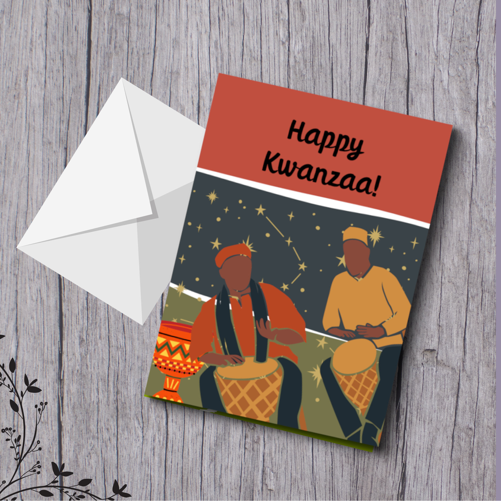 PRINTABLE Happy Kwanzaa Card Black Heritage, Culture, Unity Cup ...
