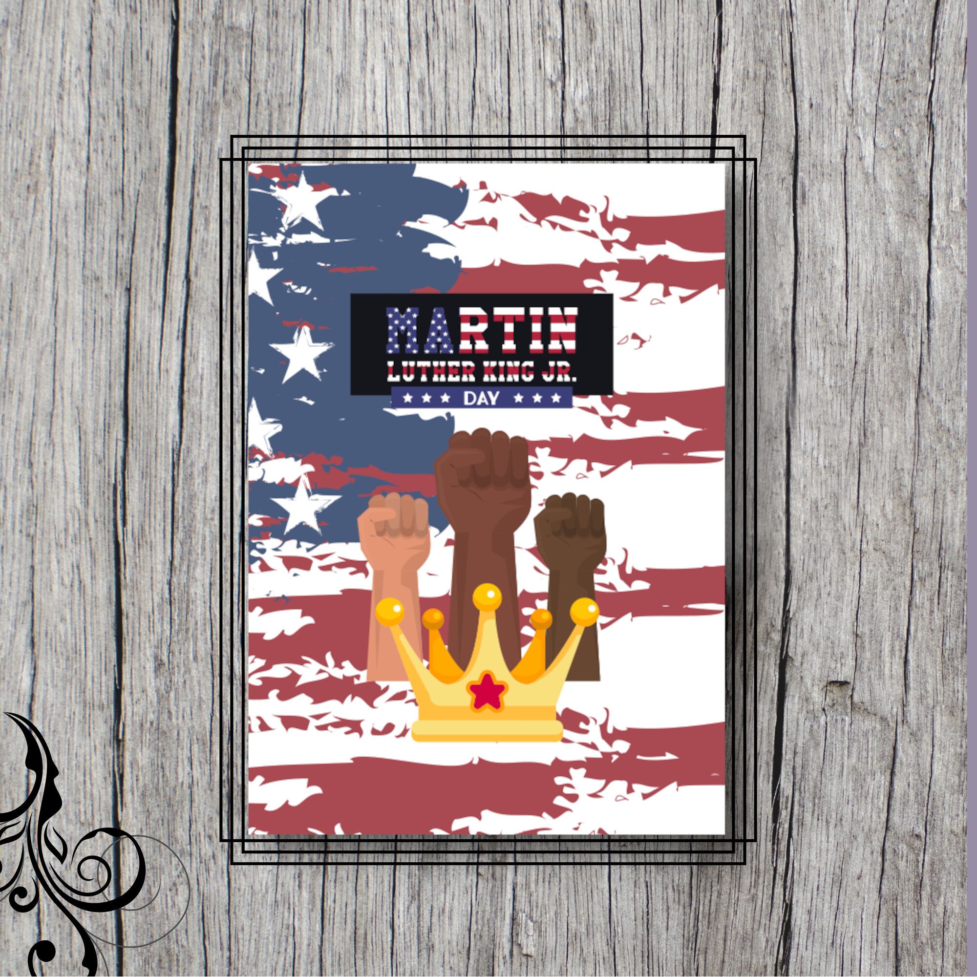 PRINTABLE Martin Luther King Jr Day Print 8.5x 11 - Etsy