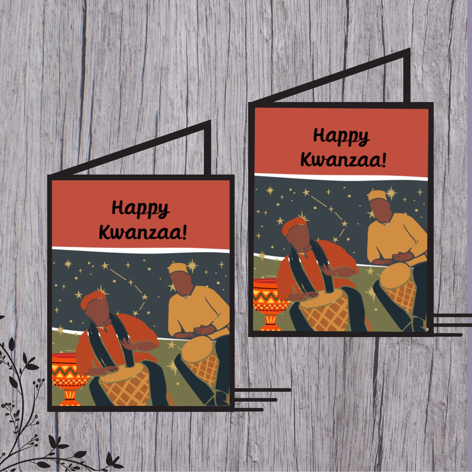 PRINTABLE Happy Kwanzaa Card Black Heritage, Culture, Unity Cup ...