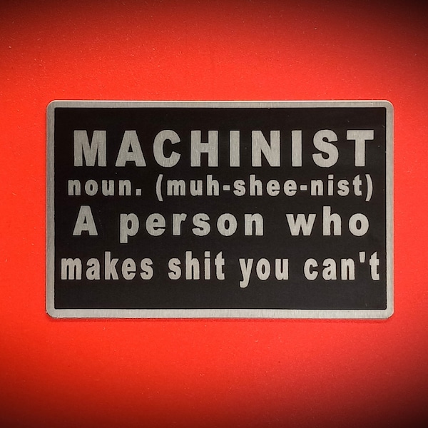 Machinists - Etsy