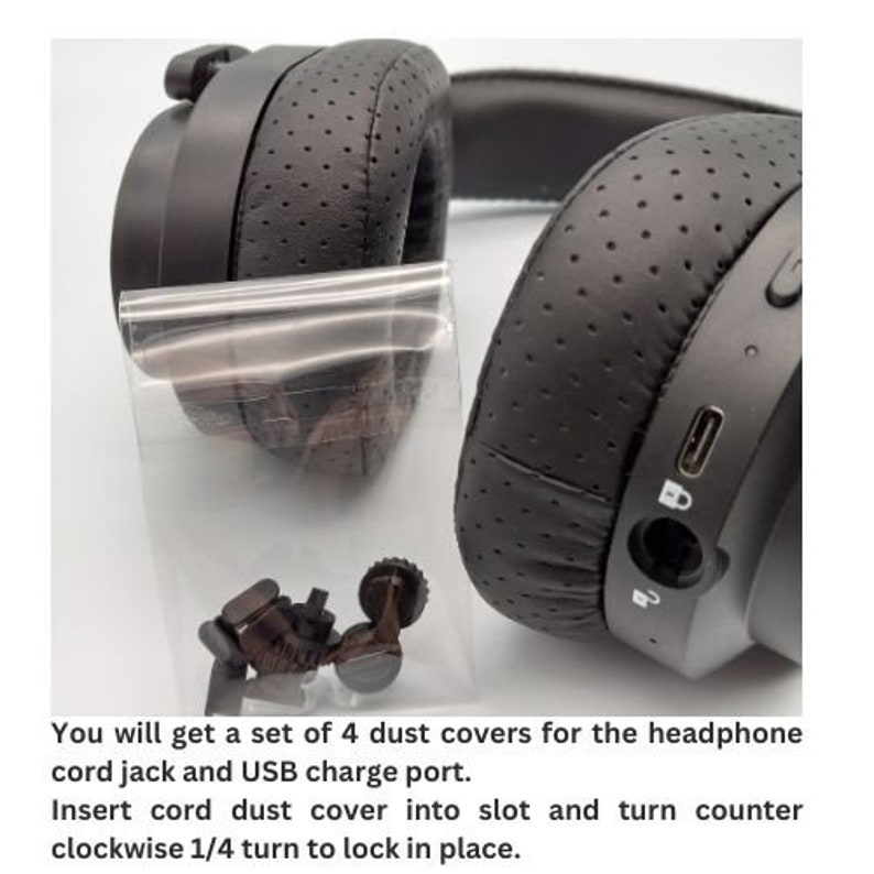 Minelab Wireless Headphones Dust Cover Set, ML100 ML105, (set of 4) - Etsy