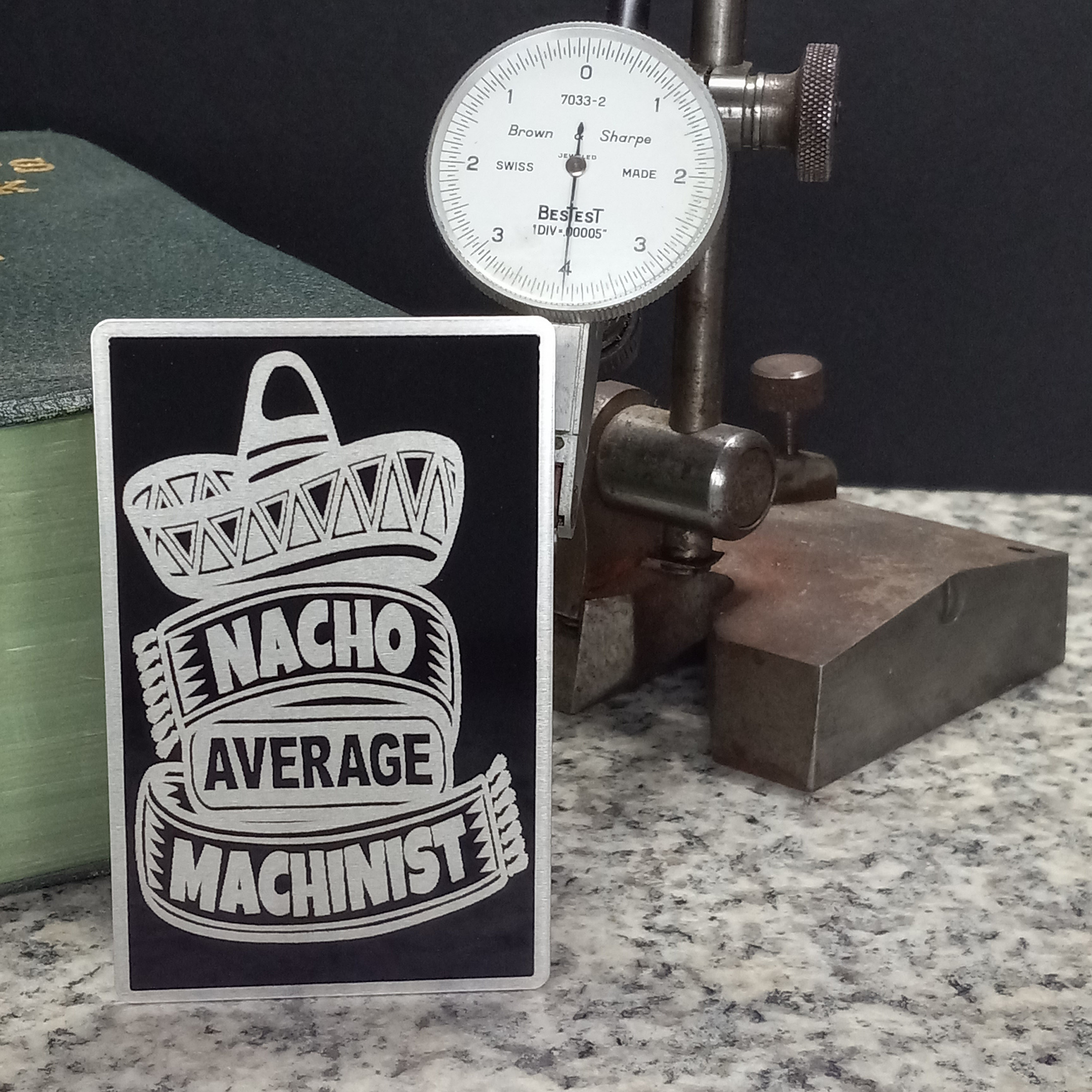 Magnetic Funny Sign for Machinist Tool Box, Locker, Refrigerator, Work ...