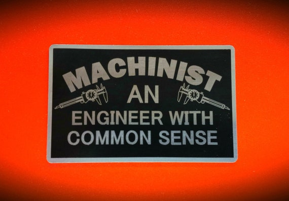 Magnetic Funny Sign for Machinist Tool Box Locker - Etsy