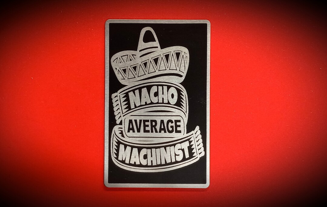 Magnetic Funny Sign for Machinist Tool Box, Locker, Refrigerator, Work ...