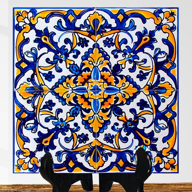 12 X 12 Mexican Tiles - Etsy