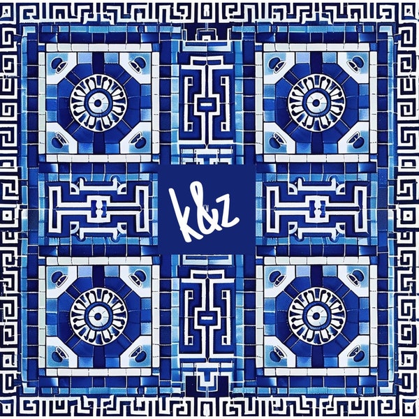 Greek Tiles - Etsy