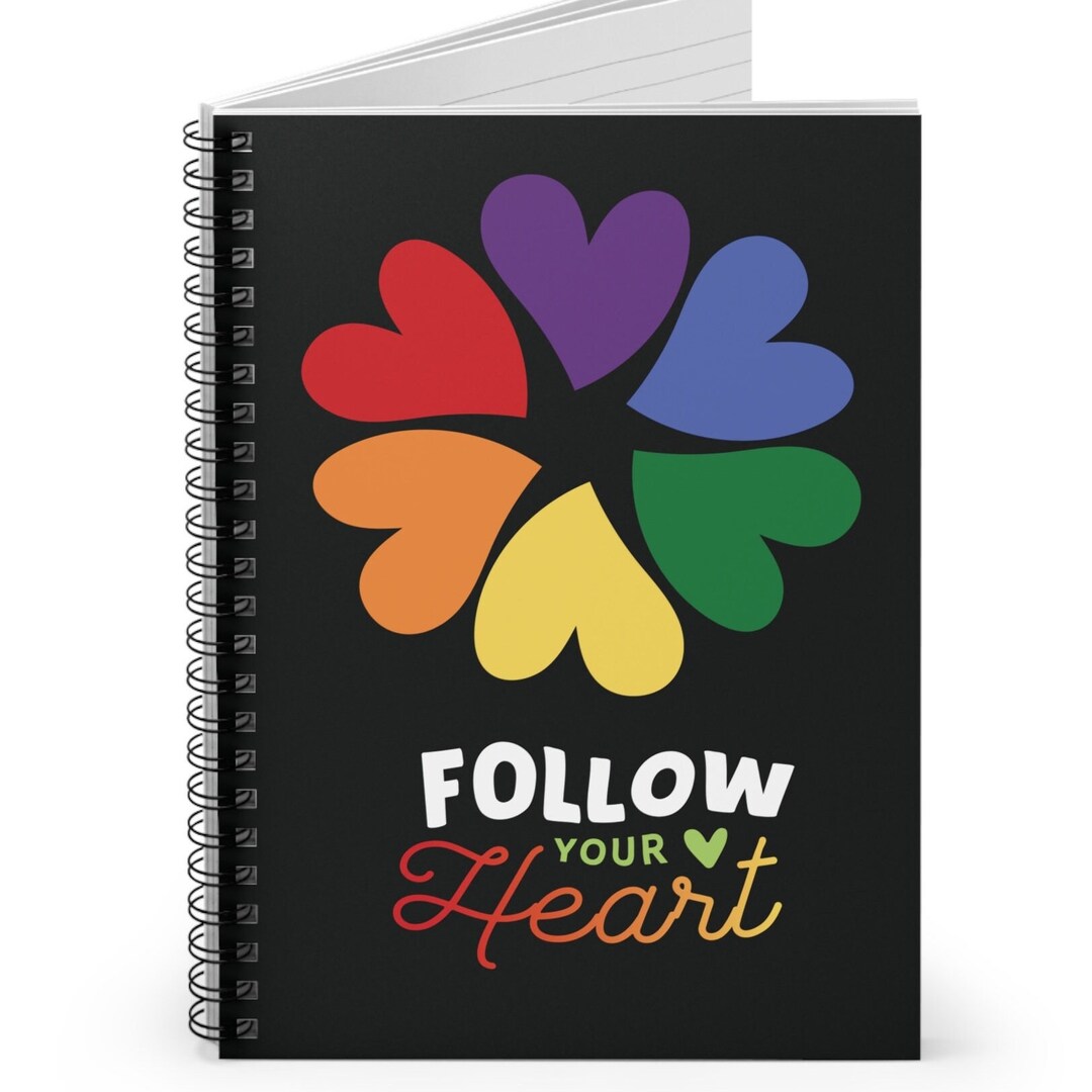 Notebook Spiral Teacher Gift, Self Care Daily Thoughts Morning Pages ...