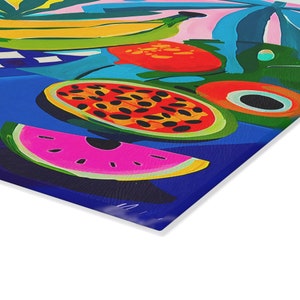 Fruit Bowl Cheese Board, Colorful Matisse Art Popular Serving Tray ...