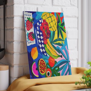 Fruit Bowl Cheese Board, Colorful Matisse Art Popular Serving Tray ...