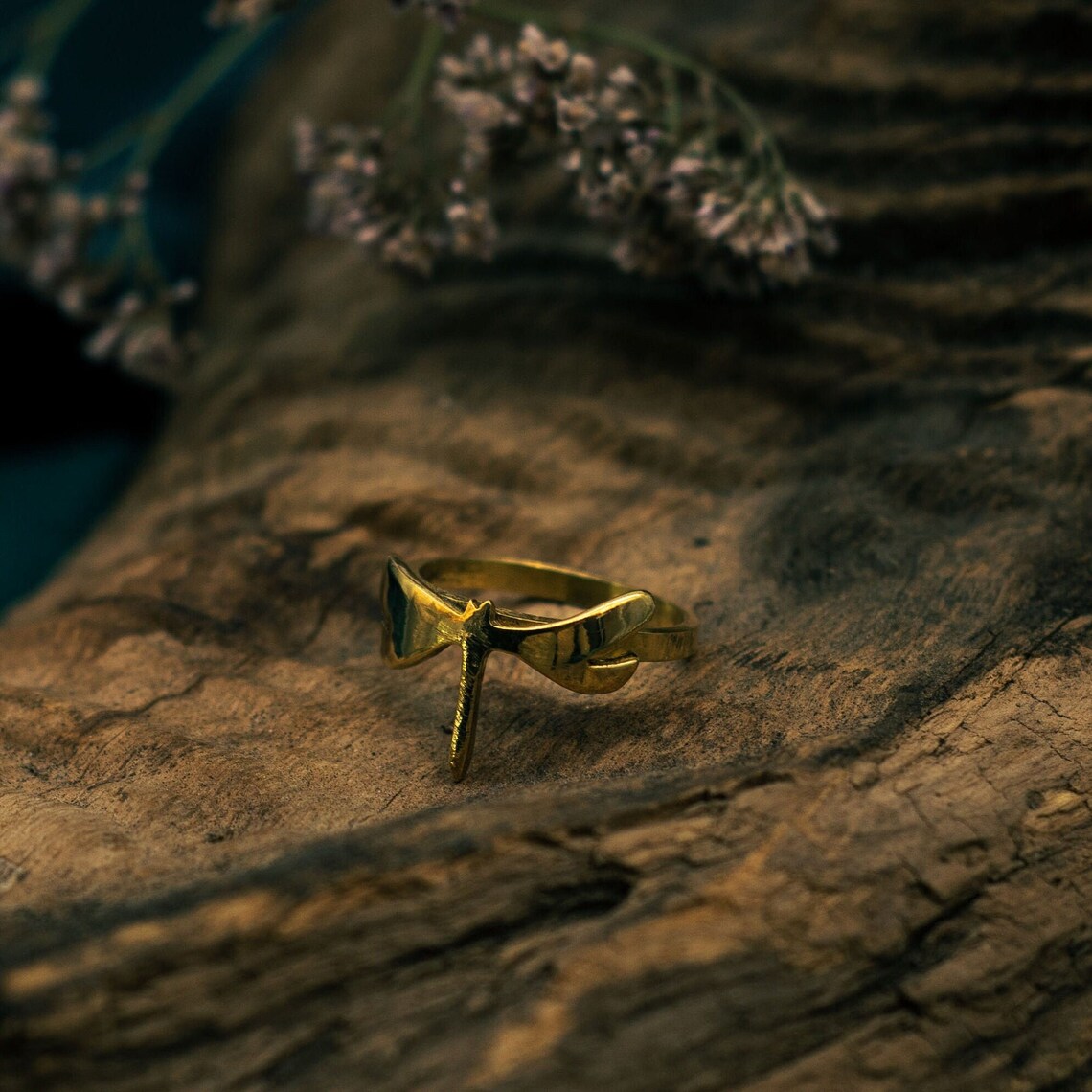 Filigree Dragonfly Ring - Etsy