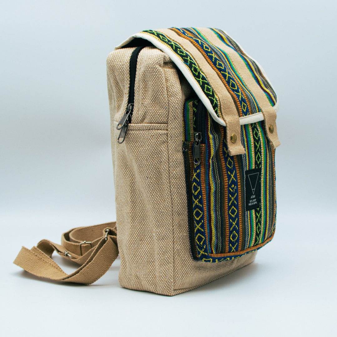 Small City Backpack, Hemp Backpack, Vegan - Etsy