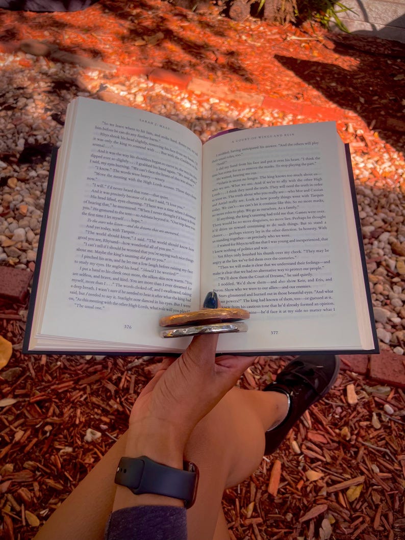 Ceramic Book Wedge | Page Spreader | Readers Tool - Etsy