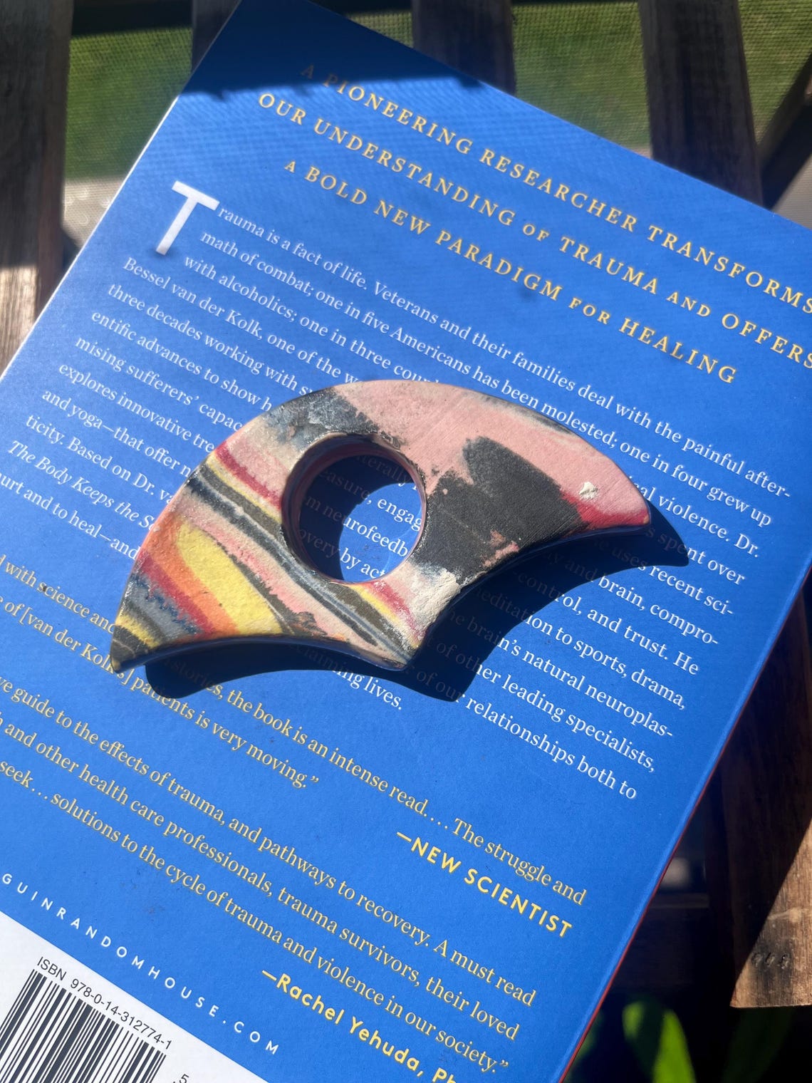 Ceramic Book Wedge | Page Spreader | Readers Tool - Etsy