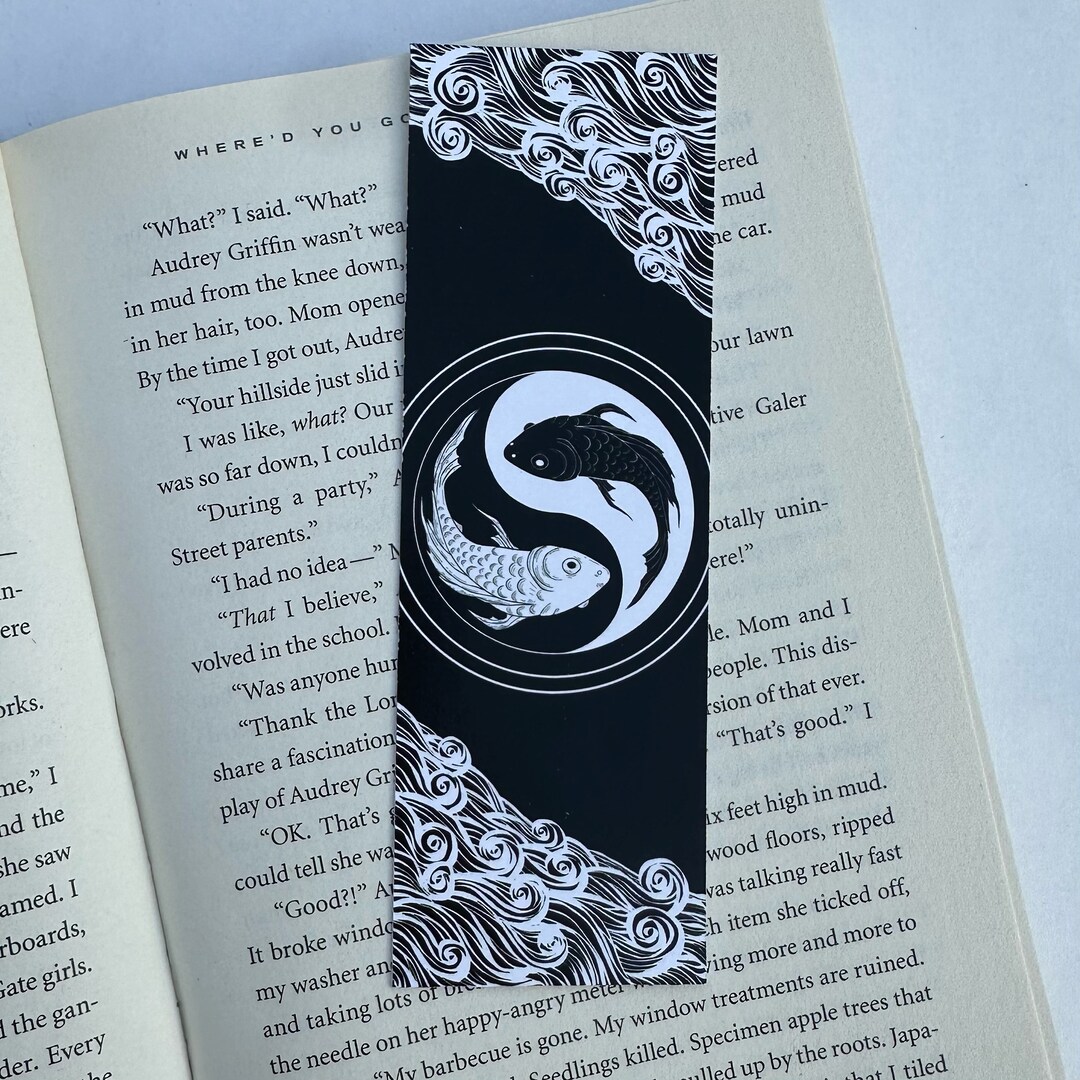 Koi Fish Bookmark - Etsy