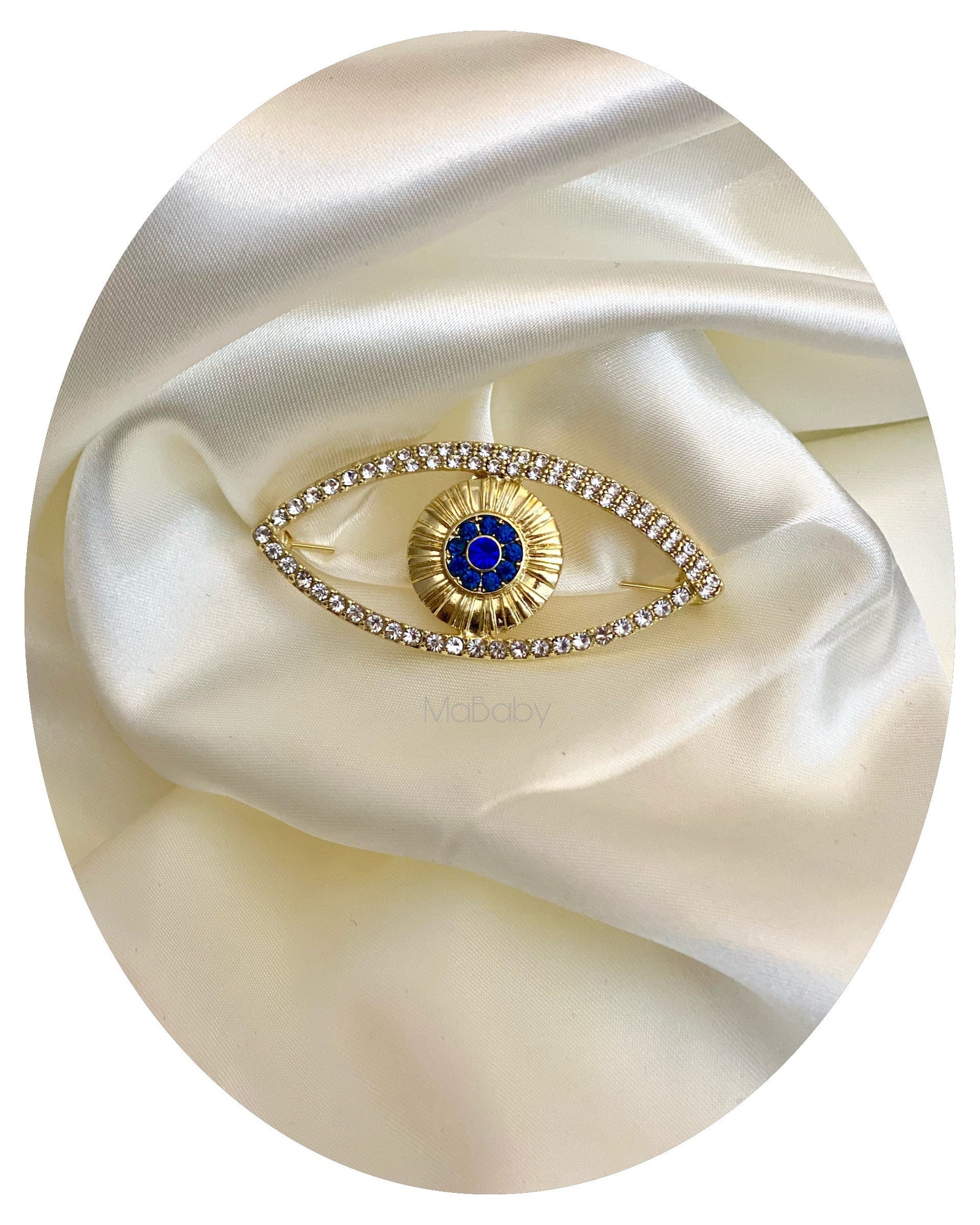 Brooch Eye Pin Tesha Tradicionale Teshat Katunit | Etsy