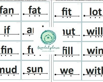 Flashcards Teach Your Child to Read in 100 Easy Lessons - Etsy