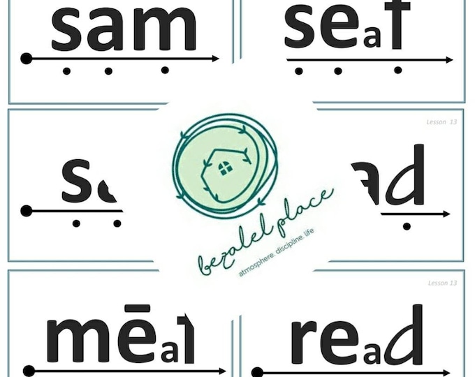 Flashcards - Teach Your Child to Read in 100 Easy Lessons - Etsy Canada
