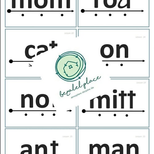 Flashcards Teach Your Child to Read in 100 Easy Lessons - Etsy