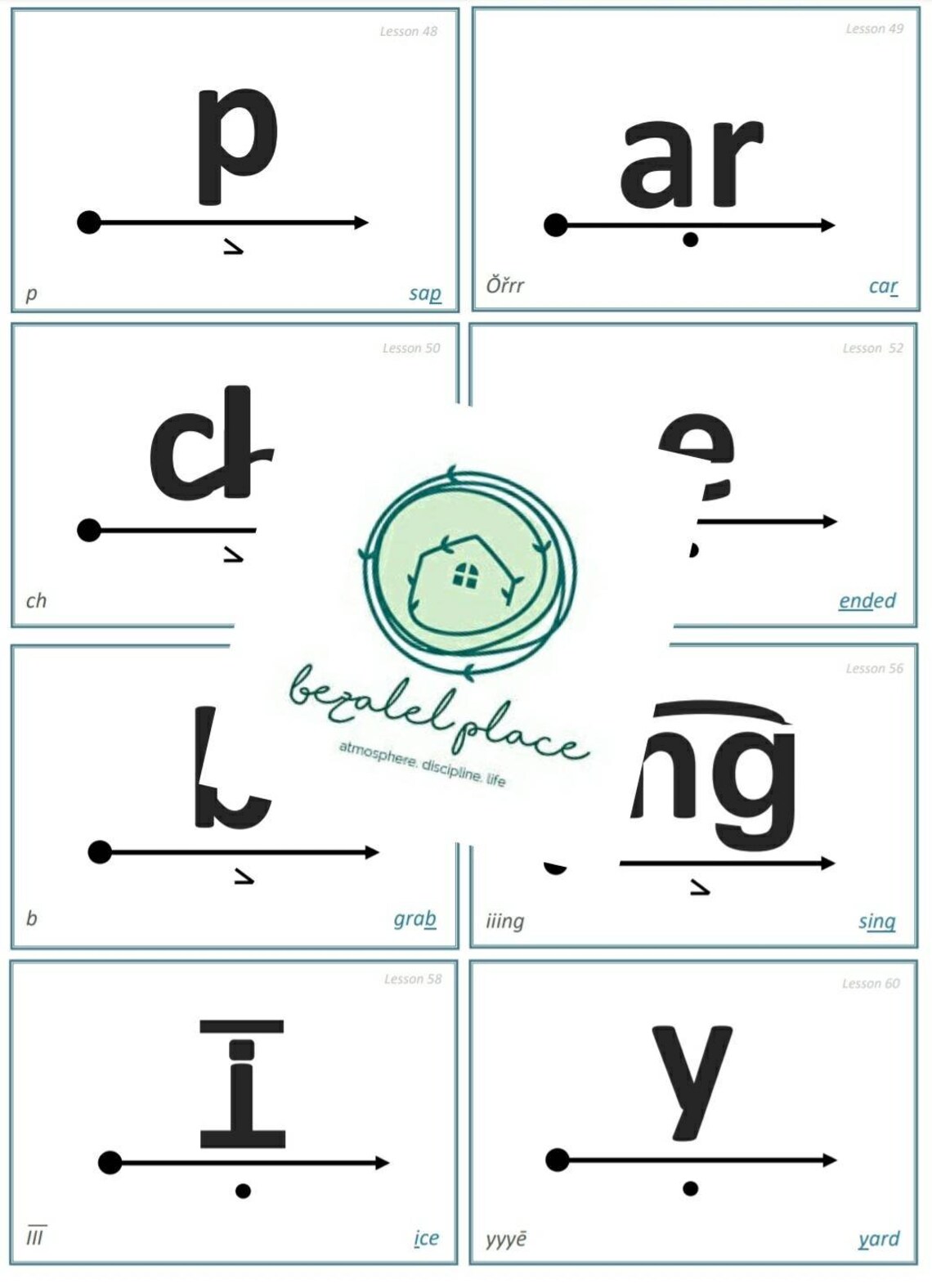 Flashcards - Teach Your Child to Read in 100 Easy Lessons - Etsy