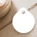 Tear Drop Shape Printable Tag Template / Templett Digital Tag - 2" X 3. ...