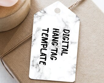 Printable Blank Tag Label Template Single Sheet DIY Gift Tags, 1.5 X 2. ...