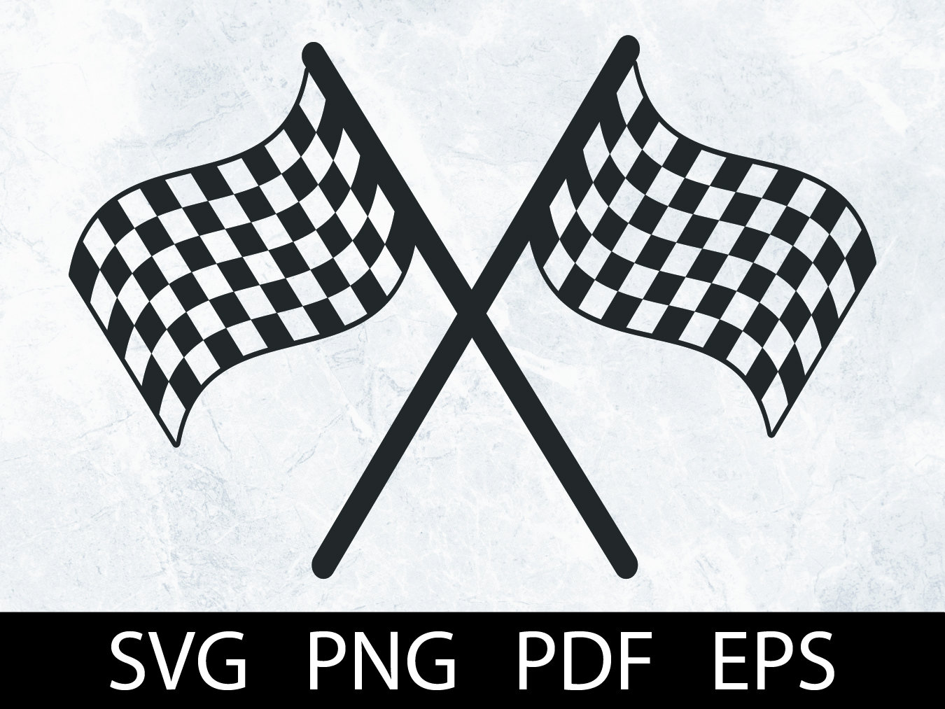 Checkered Flag SVG for Racing Enthusiasts - Race Flag PDF - Car Flag ...
